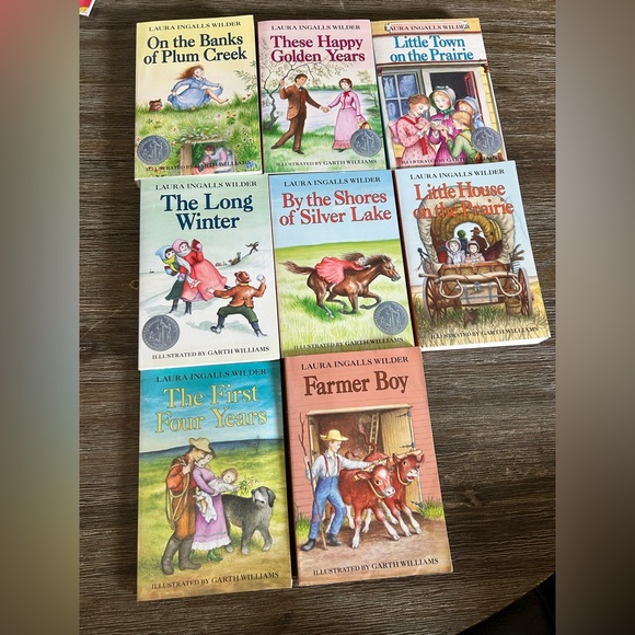 Other | Set Little House On The Prairie Book Set 18 Laura Ingalls ...